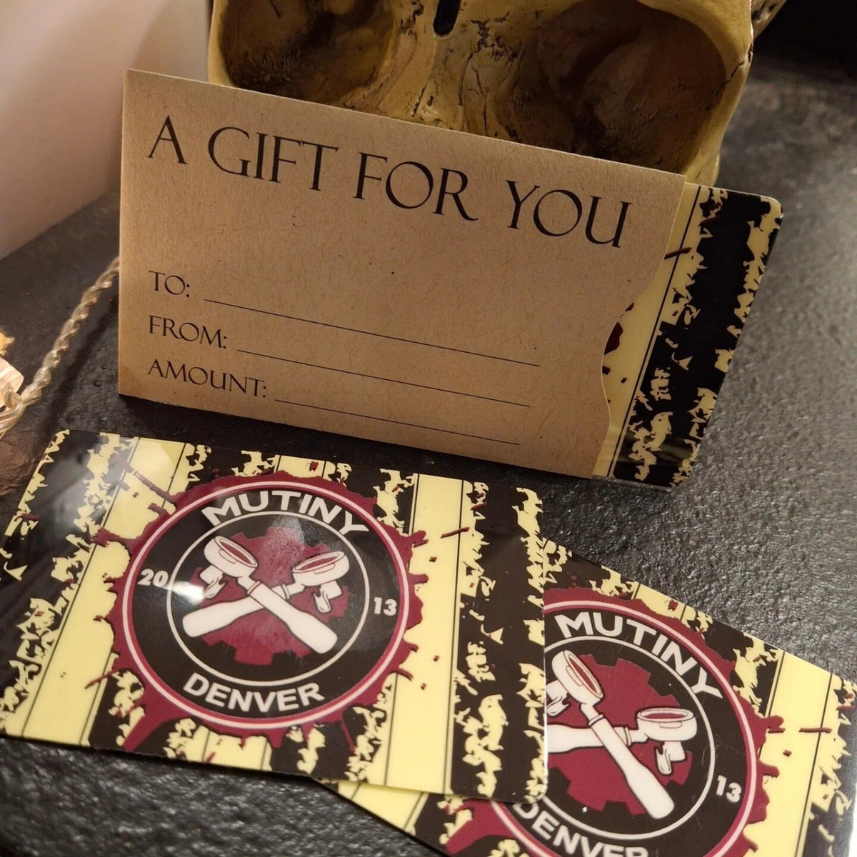 Mutiny Gift Cards – Mutiny Comics & Coffee Online