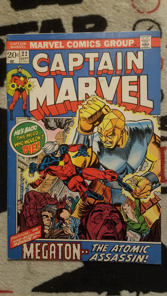 Captain Marvel #22 F+/6.5 1972 Marvel Comics – Mutiny Comics & Coffee ...