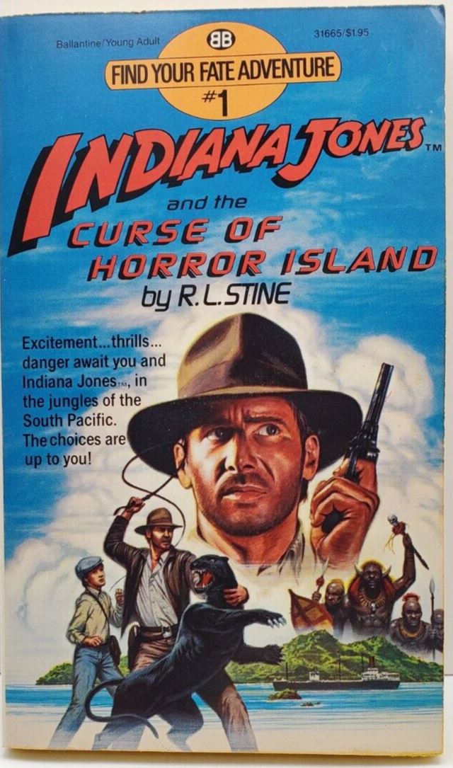 Indiana Jones - R.L. Stine – Mutiny Comics & Coffee Online