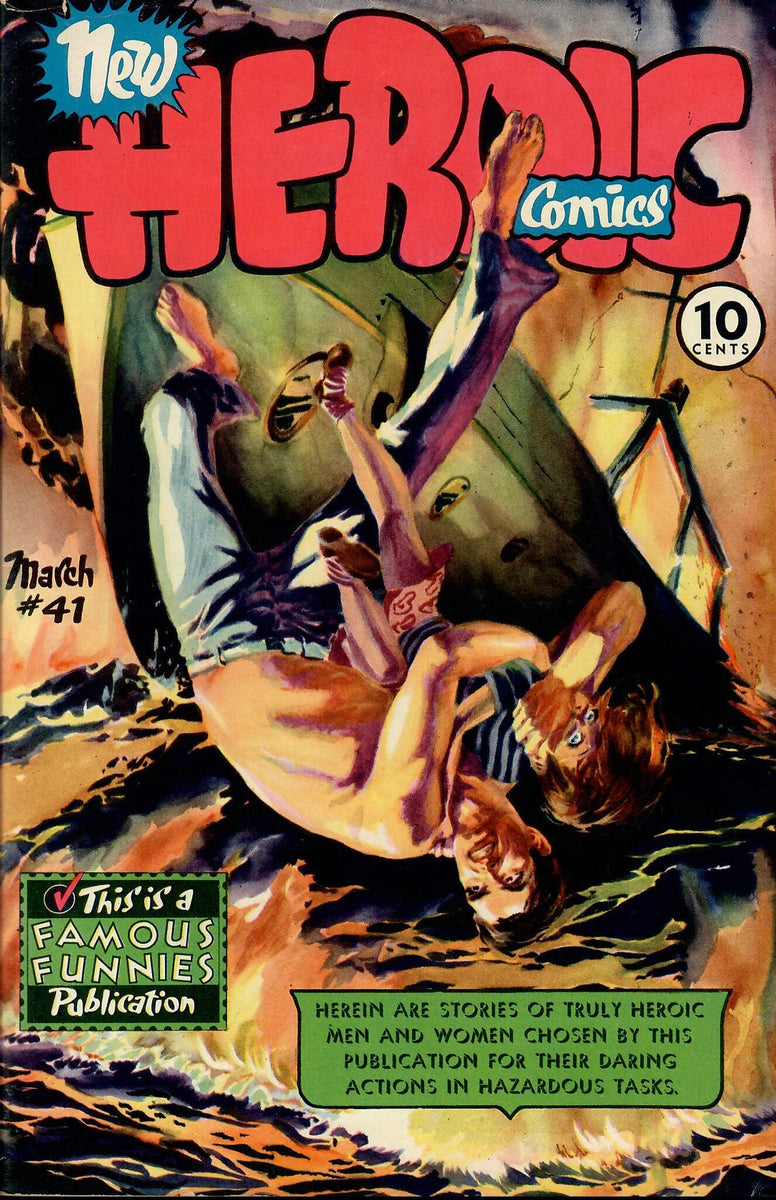 New Heroic Comics No41 1947 Famous Funnies – Mutiny Comics & Coffee Online
