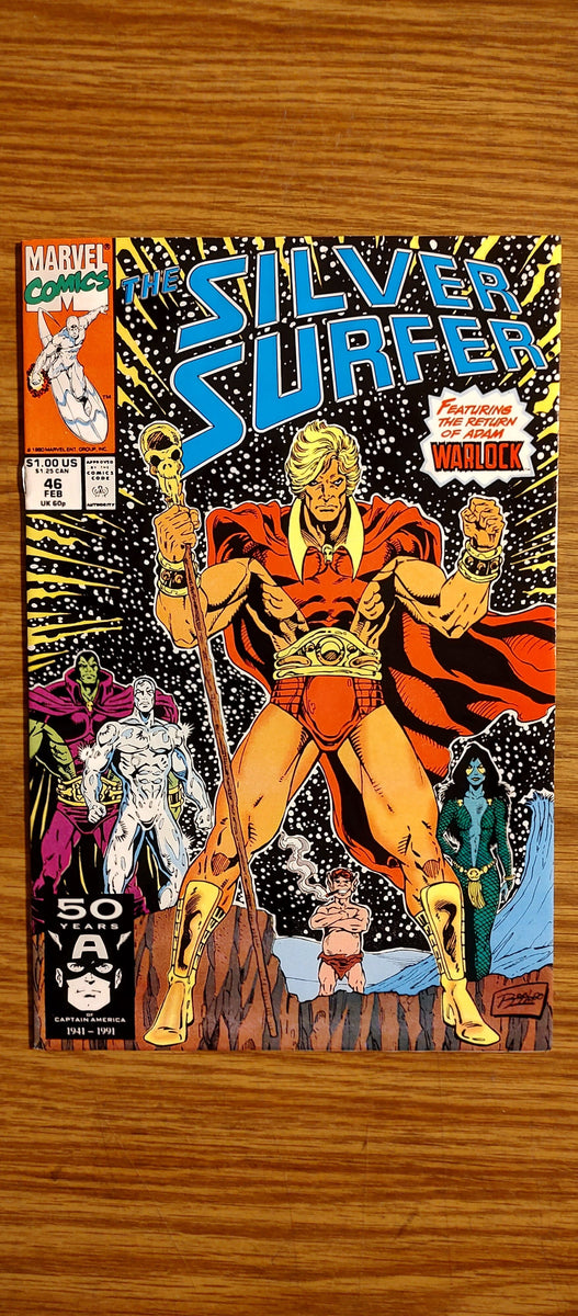 Silver Surfer #46 NM/9.4 1990 Marvel Comics – Mutiny Comics & Coffee Online